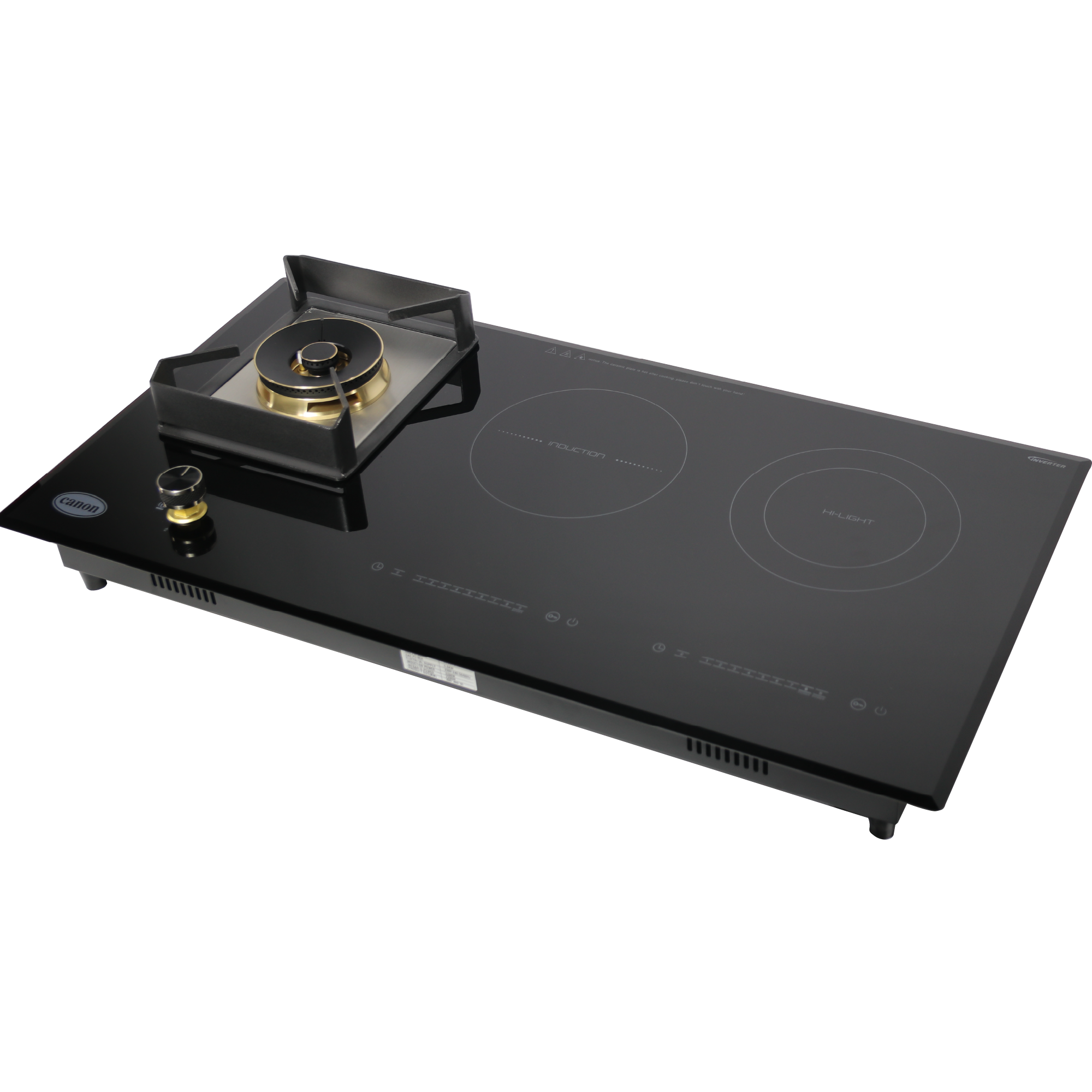 Buy Canon Premium 3-in-1 Gas, Induction & Infrared Cooktop – Canon Home ...