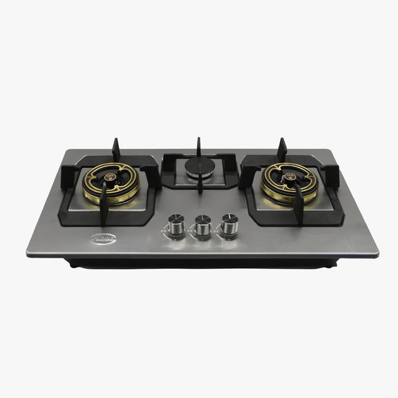 Buy Canon 3 Burner Gas Stove with Brass and Sabaf Burners – Canon Home ...