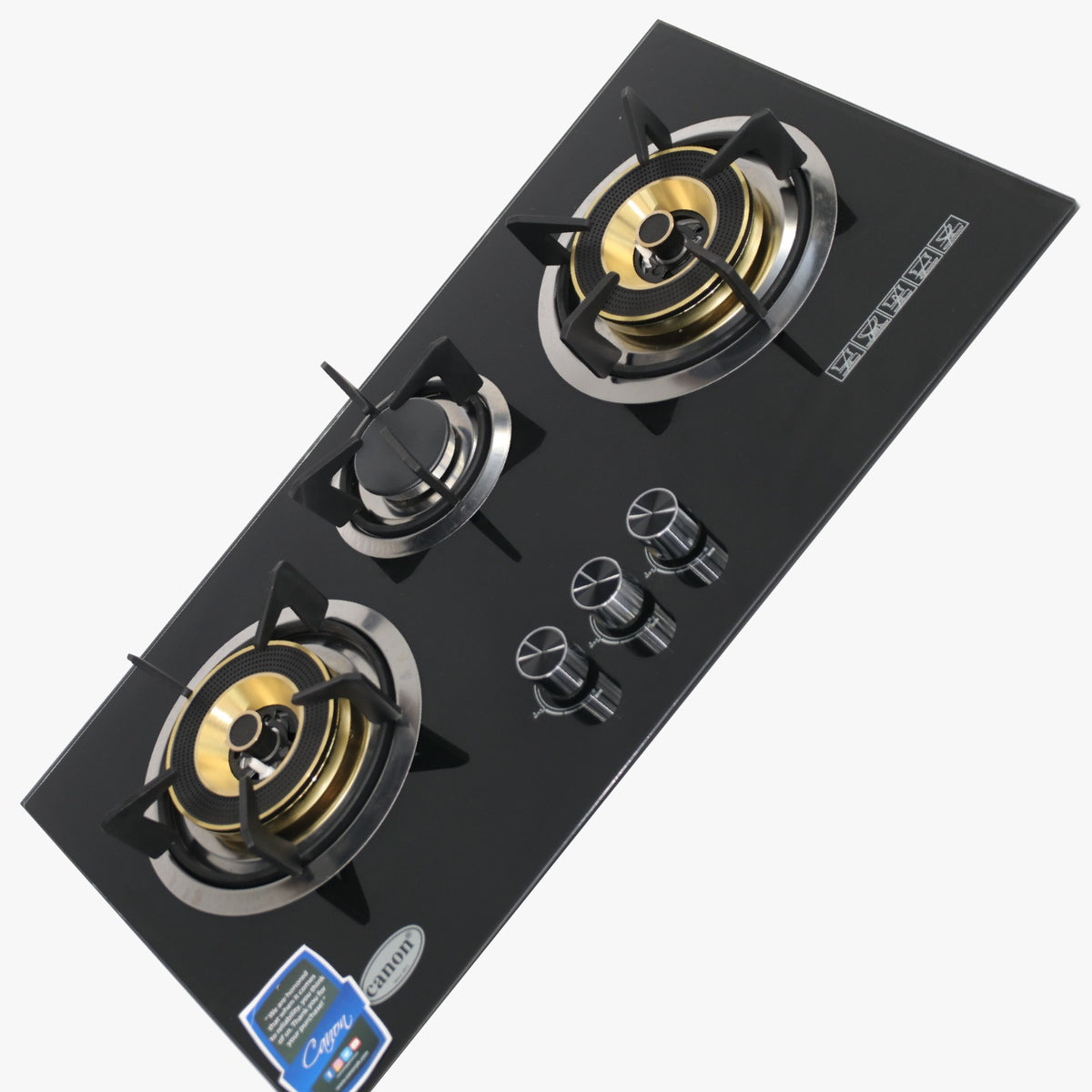 Buy Canon Elegant 3 Burner Gas Stove with Tempered Glass – Canon Home ...