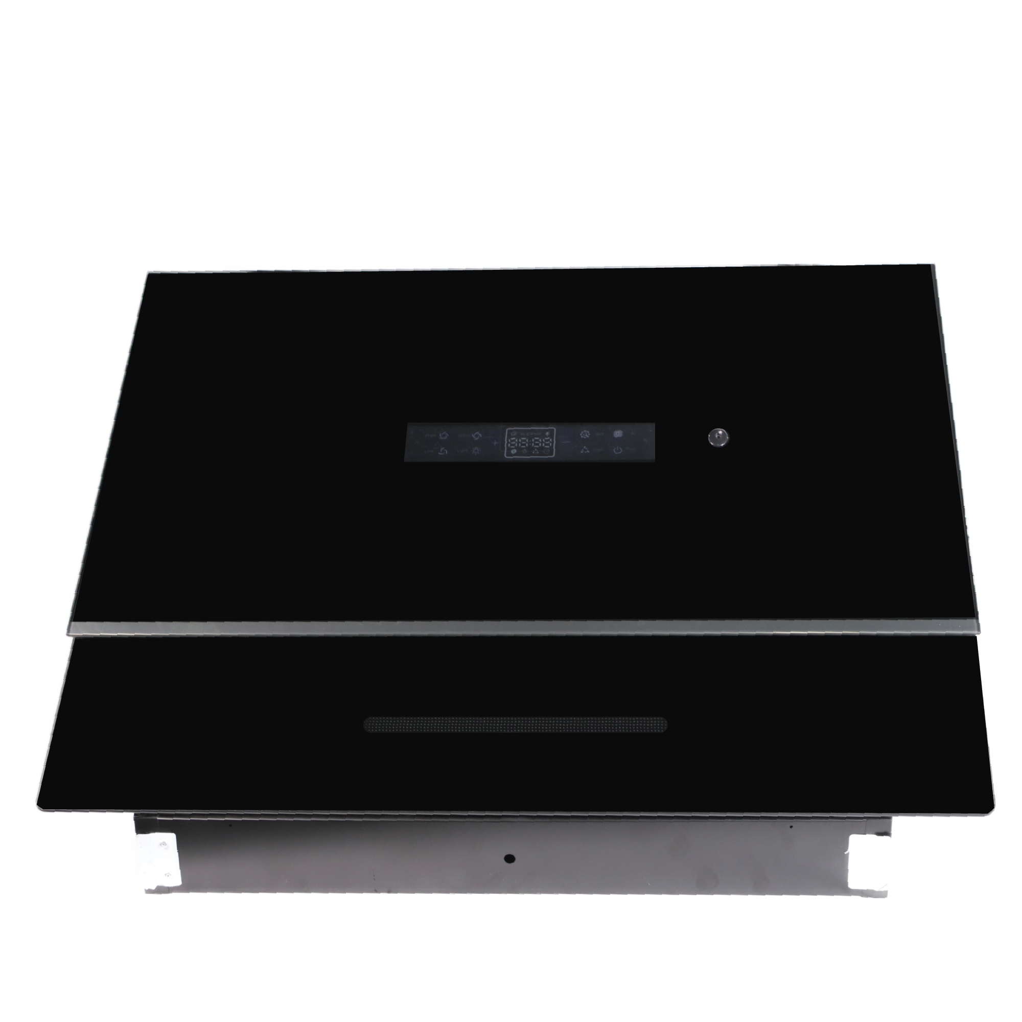 Buy Canon Designer Kitchen Hood 900mm | Black Glass Chimney – Canon ...